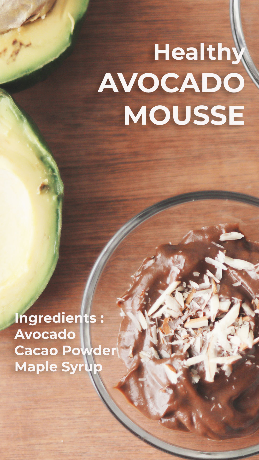 3 Ingredients Healthy Avocado Mousse - Simple Man's Life